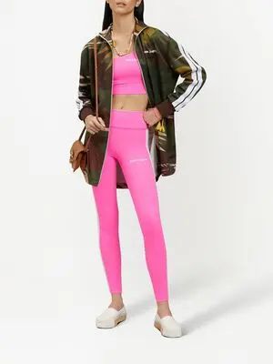 Palm Angels Side-stripe Leggings