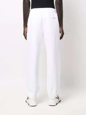 Off-White Helvetica Logo-print Track Pants - White