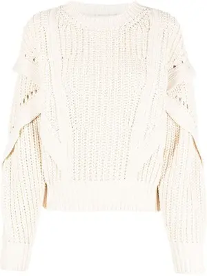 IRO PARIS Caia Organic-cotton Bend Jumper