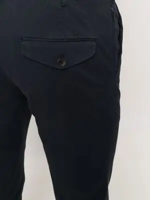 Incotex Mid-rise Tapered Trousers - Blue