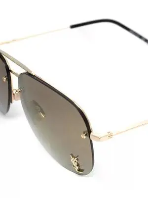 Saint Laurent Pilot Frame Sunglasses