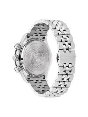 Versace Hellenyium Chrono 44mm Bracelet Watch