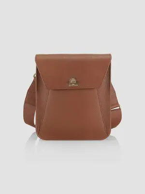Akris Akris Anouk Small Crossbody Bag Caramel