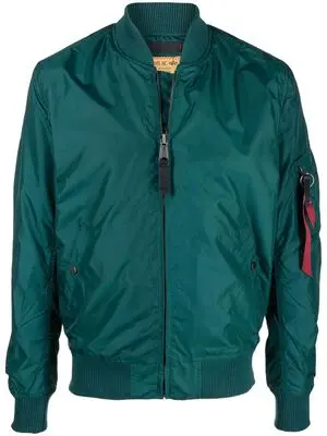 Alpha Industries Ma-1 Tt Petrol Green Bomber Jacket