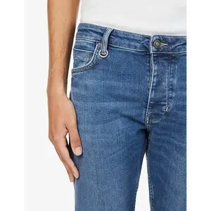 Neuw Lou Slim-fit Straight Cotton-blend Jeans