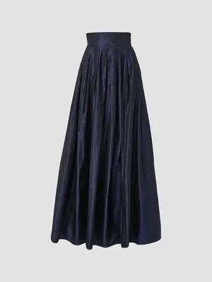 Carolina Herrera Icon Silk Taffeta Ball Skirt - Midnight