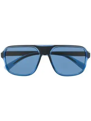 Dolce & Gabbana Dg6134 Square-frame Sunglasses - Blue