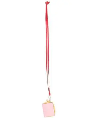 Stella McCartney Neck-strap Zipped Purse - Pink