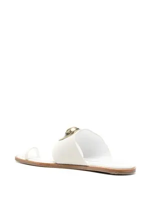 Etro Crown Me Leather Sandals
