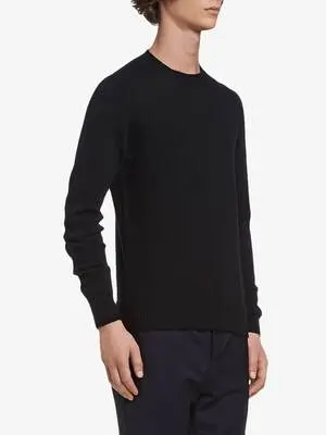 Prada Crew Neck Jumper - Black