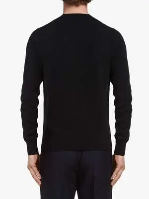 Prada Crew Neck Jumper - Black
