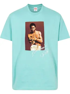 Supreme Al Green Photo-print T-shirt - Blue