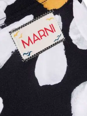 Marni Floral-print Shorts Bikini