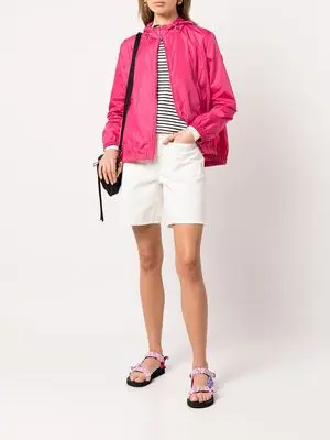 Moncler Hooded Lightweight Rain Jacket