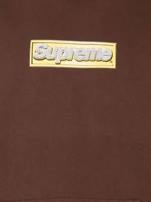 Supreme Box Logo Hoodie - Brown