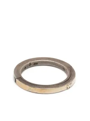 PARTS OF FOUR Sistema 18kt Gold-plated Ring - Silver