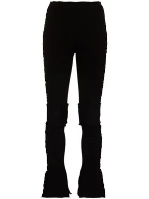 TALIA BYRE Knitted Flared Trousers