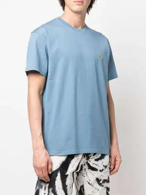 Carhartt Work In Progress Logo Embroidered T-hirt