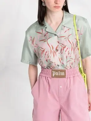 Palm Angels Graphic-print Short-sleeve Shirt