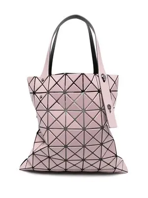Issey Miyake Prism Kangaroo Geometric Tote Pink