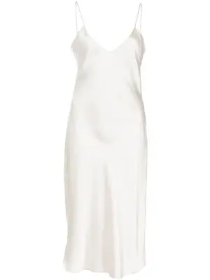 NILI LOTAN Silk Idi Slip Dress