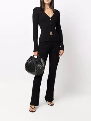 ami paris - V-neck Button-fastening Cardigan