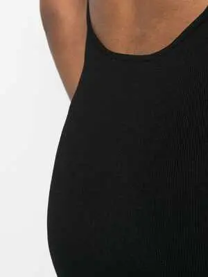 YVES SALOMON Ribbed Midi Dress