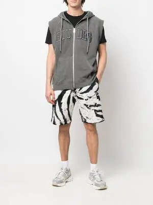 Études Studio Tie-dye Organic Cotton Shorts