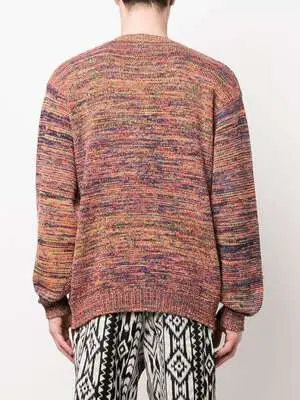 COUNTY OF MILAN Marcelo Burlon Logo-embroidered Knitted Jumper