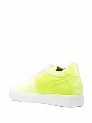 Philipp Plein King Power Velvet Sneakers - Yellow