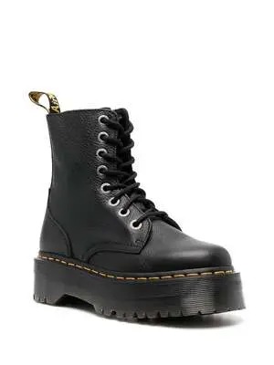 Dr. Martens Jadon Iii Pisa-leather Platform Boots