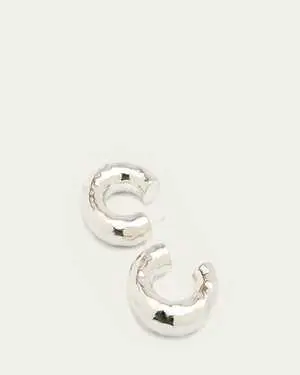Ippolita Hammered Sterling Hoop Earrings