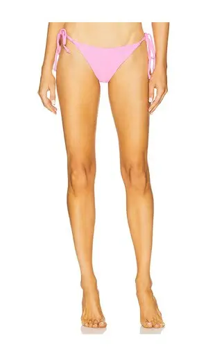 Beach Riot Soleil Bikini Bottom - Prism Pink