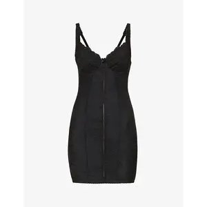 metallic black tie dress Violette Neck Gown 6 / CG:Turkey * Silhouette Dress Ruched Back Khy Essentials Strappy Crop - Black (Size):S