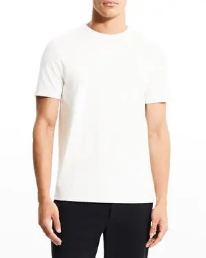 Theory Men & Apos;s Ryder Short-sleeve T-shirt Ivory