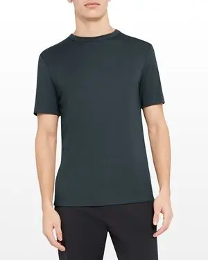 Theory Men & Apos;s Ryder Short-sleeve T-shirt Seamoss
