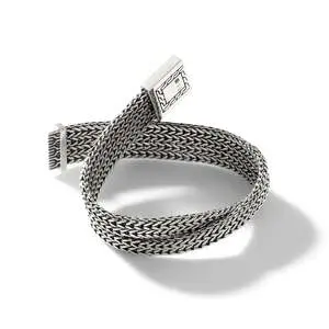 John Hardy Rata Chain Crossover Bracelet 12mm