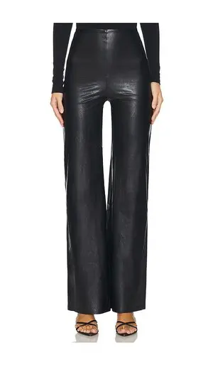 Commando Black Wash Pants For Women