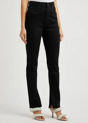 SLVRLAKE Beatnik Split-hem Slim-leg Jeans