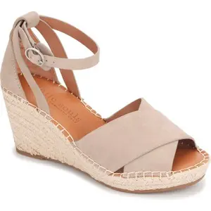 GENTLE SOULS SIGNATURE Gentle Souls Signature Charli X Wedge Sandal Mushroom