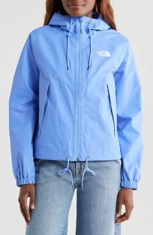 The North Face Antora Waterproof Rain Hoodie - Virtual Blue