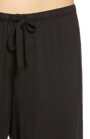 Nordstrom Moonlight Eco Crop Pajamas Set - Black