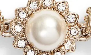 Marchesa Imitation Pearl Line Bracelet