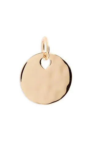 Monica Vinader Hammered Pendant Charm - One-color