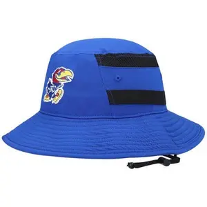 Adidas Kansas Jayhawks Sideline Aeroready Bucket Hat - Royal