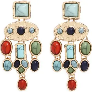 PETIT MOMENTS Dusk Statement Drop Earrings - Bari