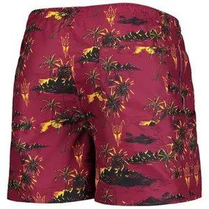 FOCO Arizona State Sun Devils Island Palm Swim Trunks