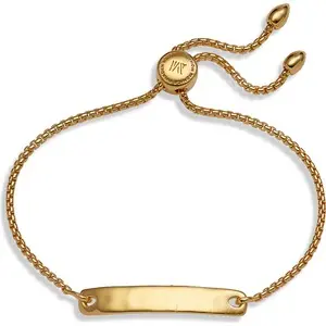 Monica Vinader Mini Havana Friendship Chain Bracelet - Gold