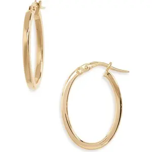 Roberto Coin Medium Hoop Earrings - Yellow