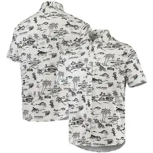 Reyn Spooner Chicago Sox Kekai Performance Button-up Shirt - Red
